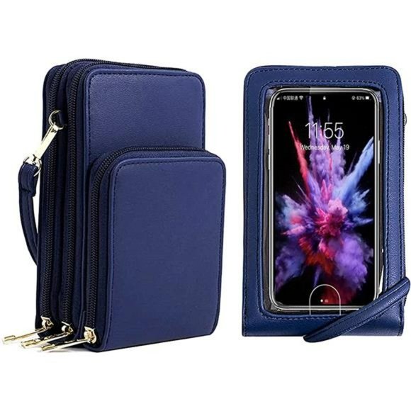 Bags | Crossbody Cellphone Purse Women Touch Screen Bag Rfid Blocking ...